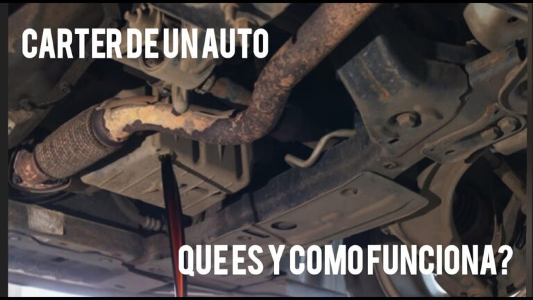 La Función del Cárter y el Tapón en los Vehículos | Actualizado ...